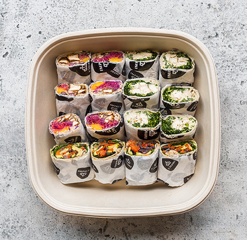 Assorted Wrap Platter – Impact Catering