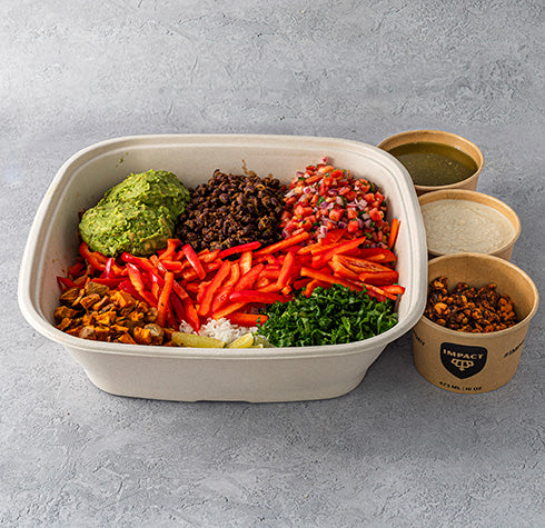 Zesty Mexican Power Bowl - Family Style – Impact Catering